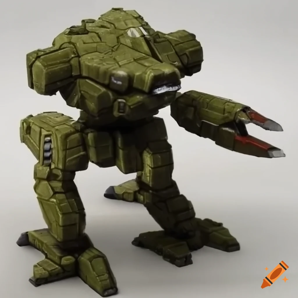 Battletech scorpion on Craiyon