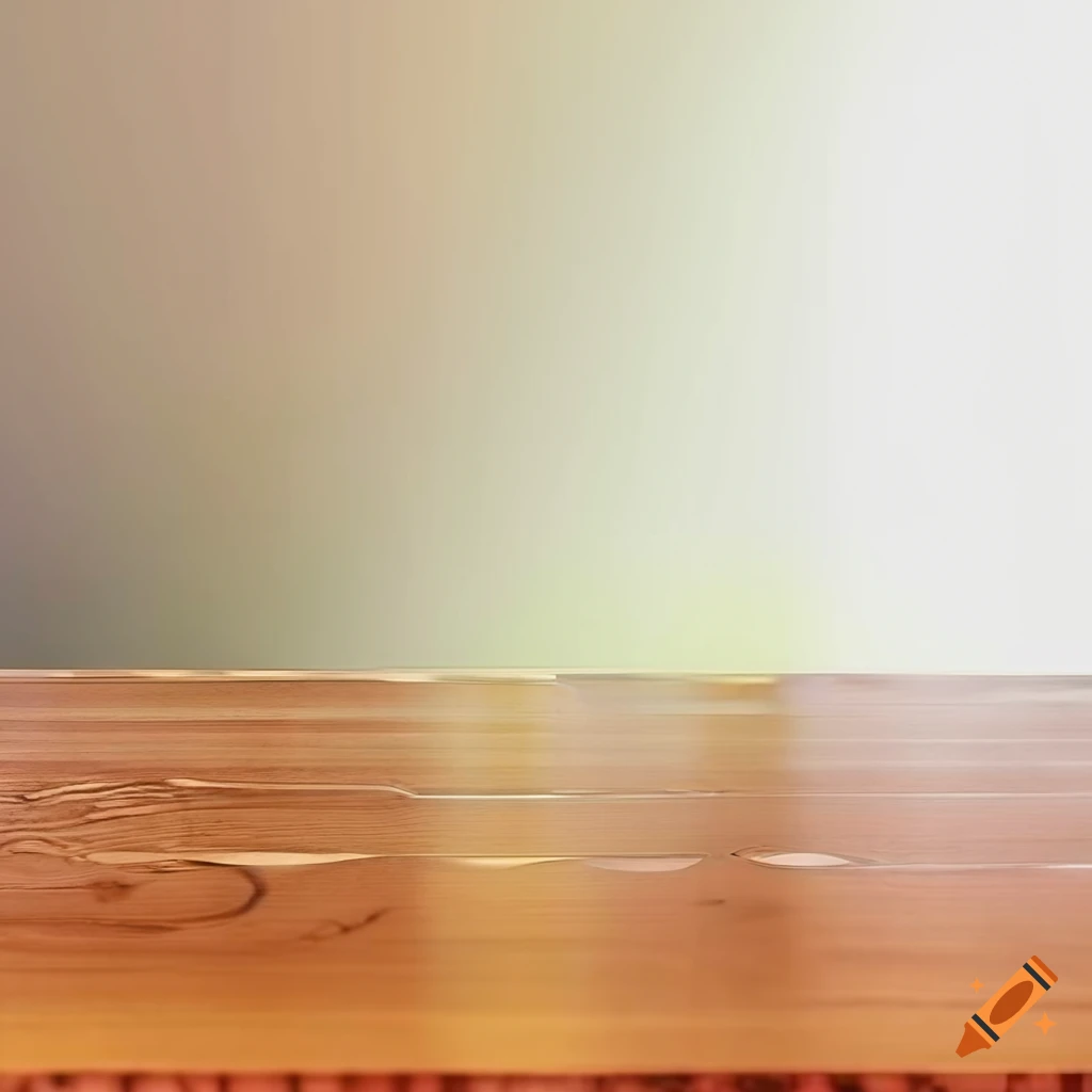 Generate a beautiful background image with a table placed extremely ...