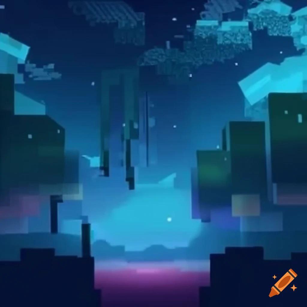 Minecraft sounds on Craiyon