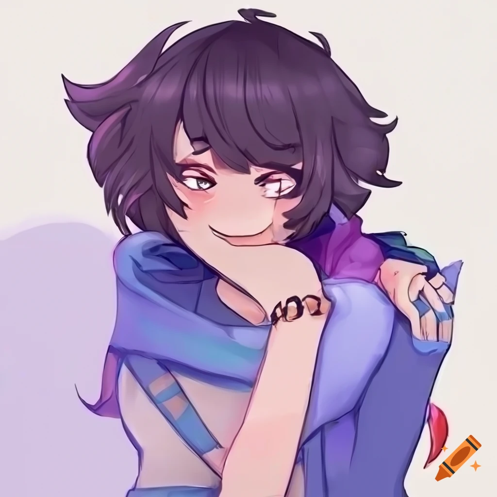 Cute shark boy oc on Craiyon