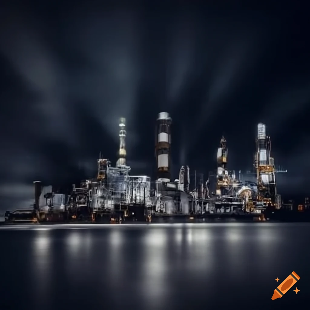 Successful prosperous industrial future