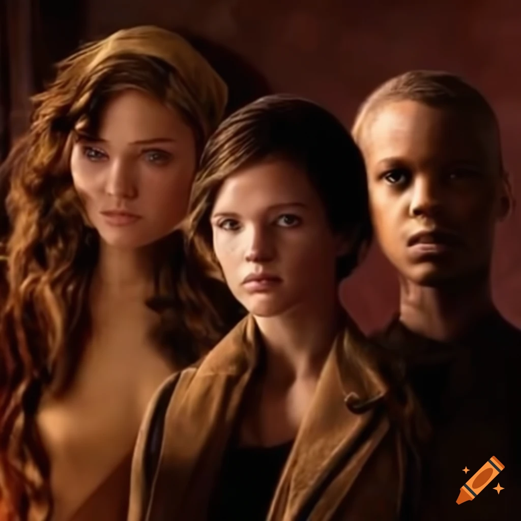 Hunger games community on Craiyon