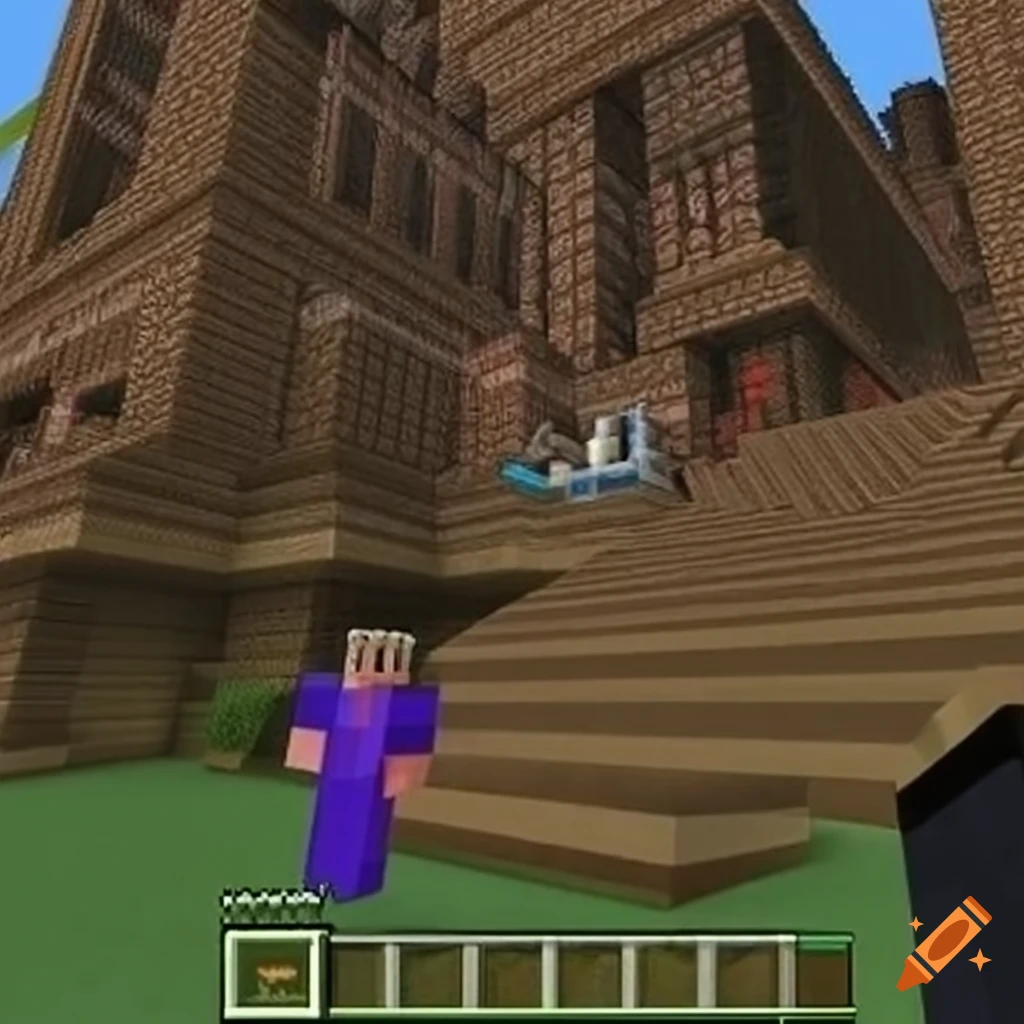 Minecraft book authors on Craiyon