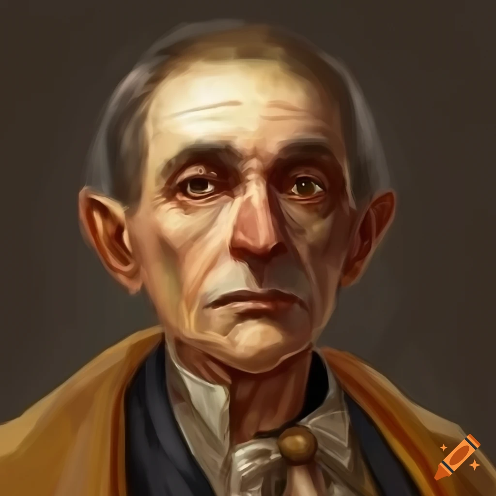 Npc, character portrait, portrait, painting, random, man