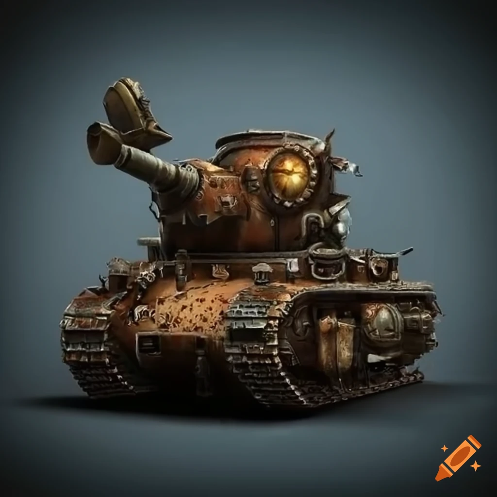 Kaiser empire german warhammer ork tank steampunk diselpunk teslapunk ...