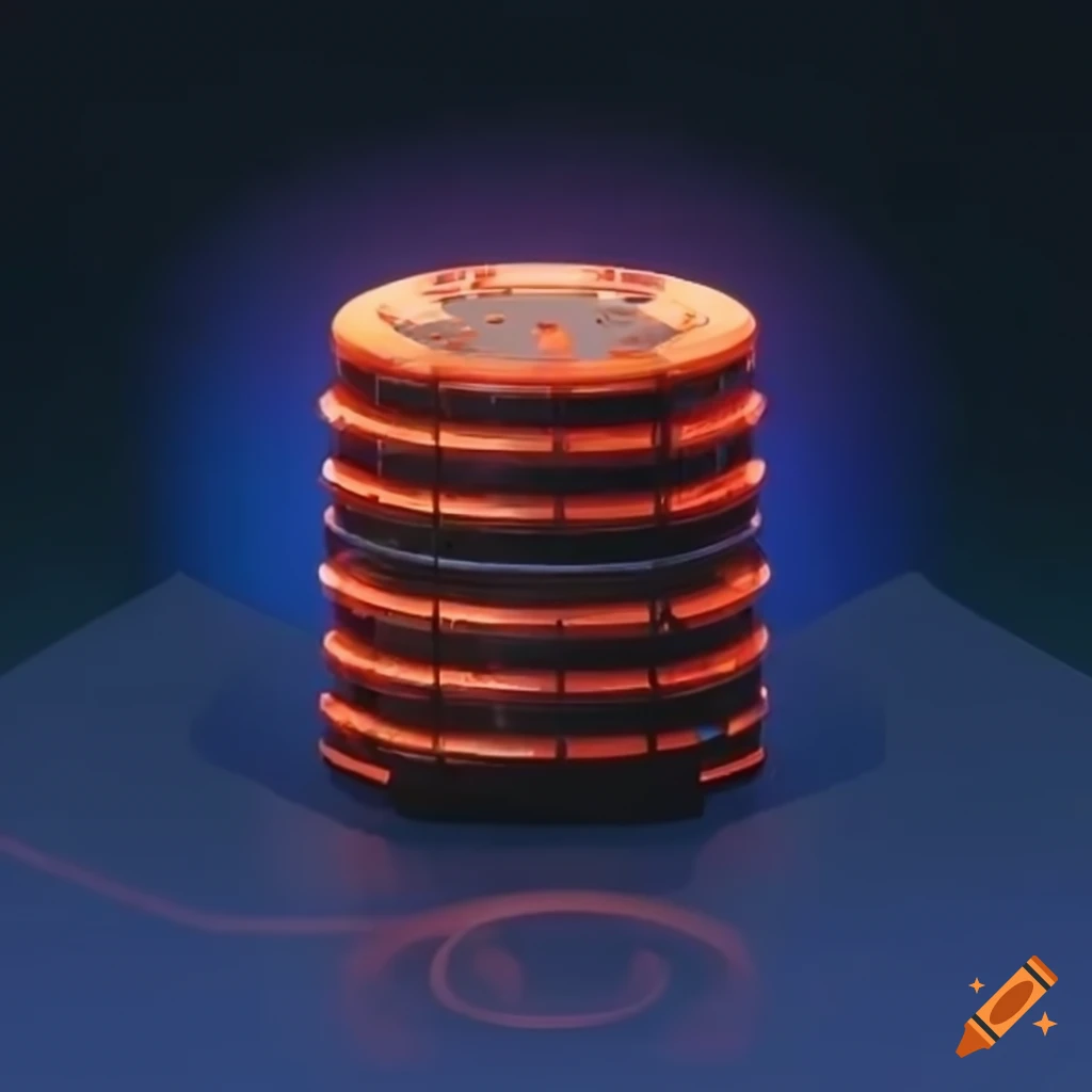 Nitrado server clusters on Craiyon