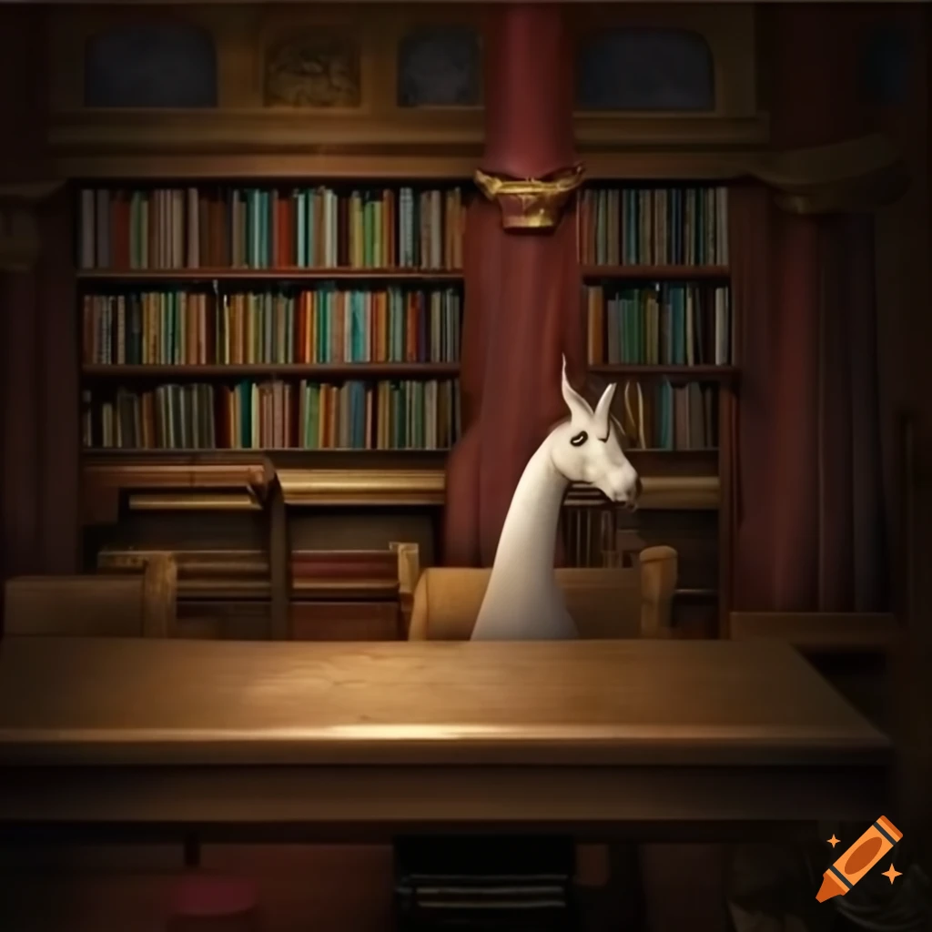 Librarian on a unicorn