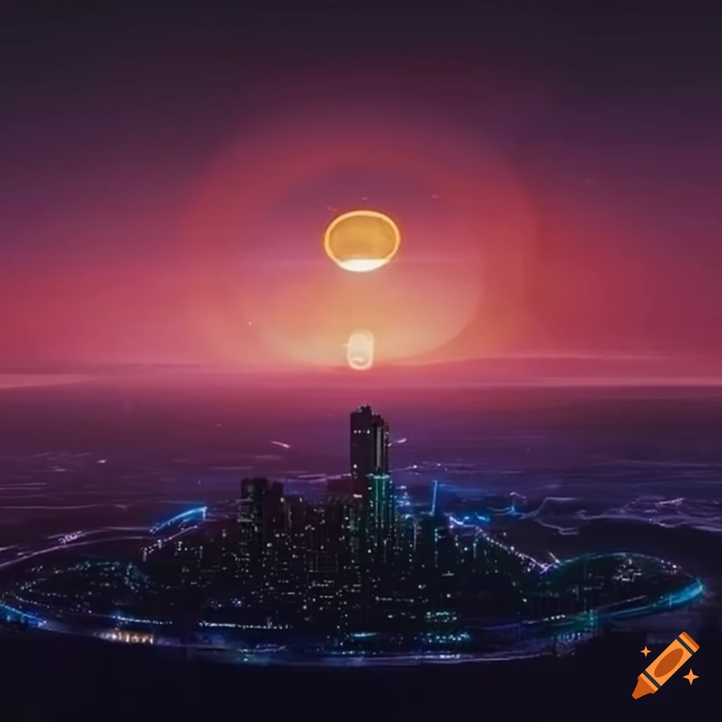 He depicted a bright, innovative and technological society where people ...