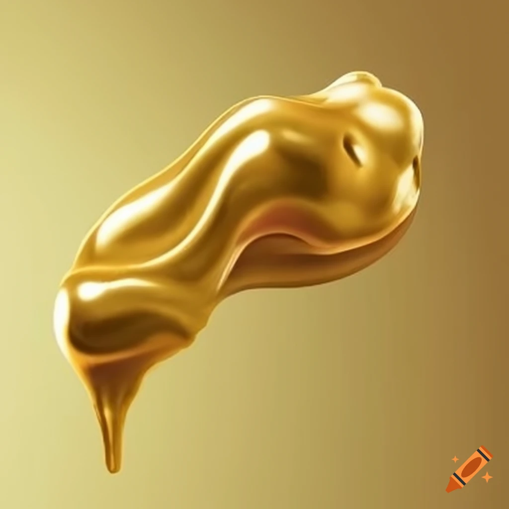 Gold slime mass