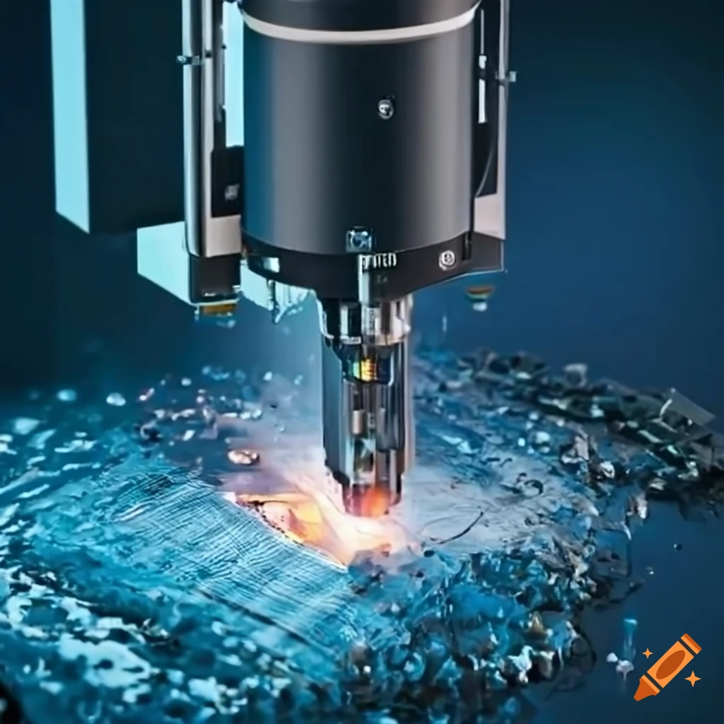 An advanced ai-controlled horizontal cutting machine with deep drilling