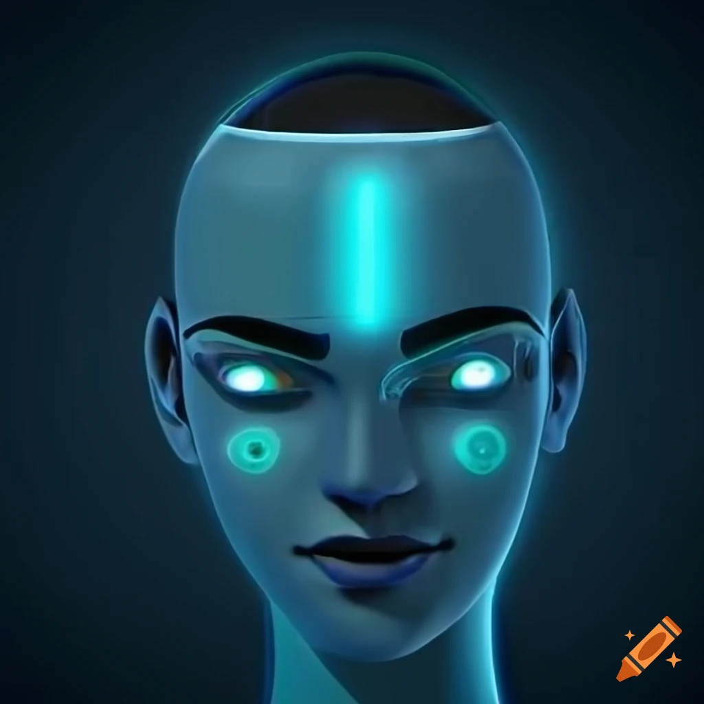 Sleek, futuristic interface on a screen. Picture a clean and ...