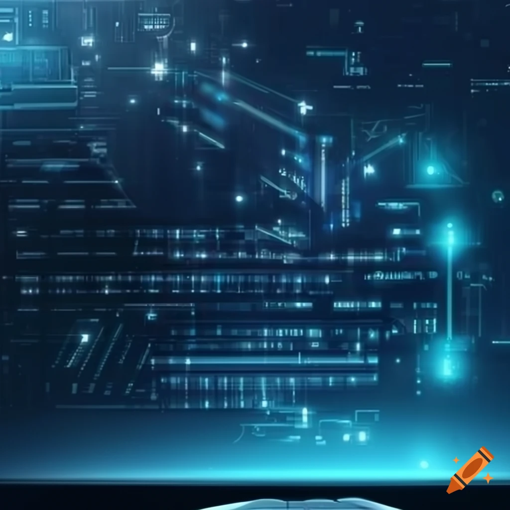 High-tech health background with futuristic elements