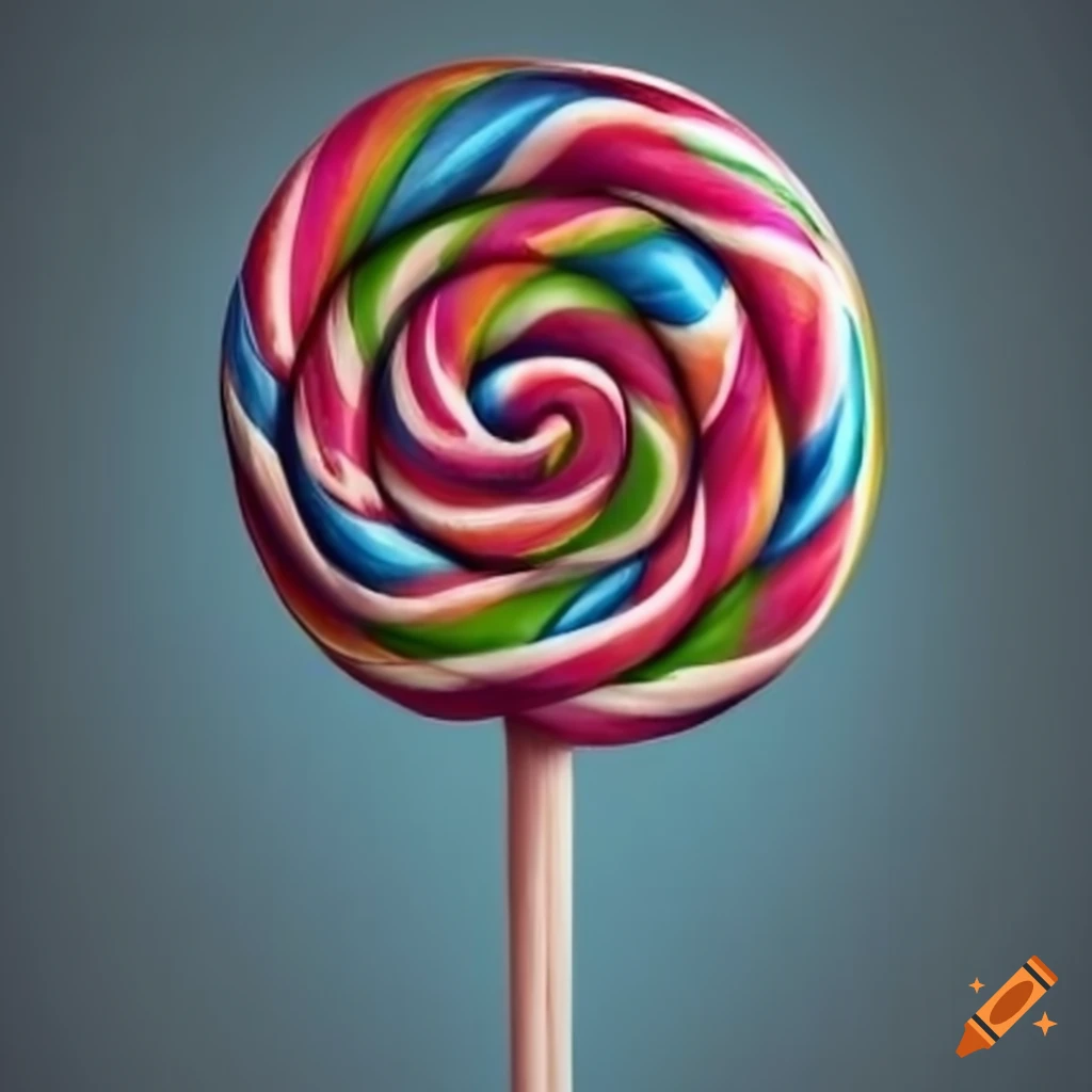 Swirl lollipop