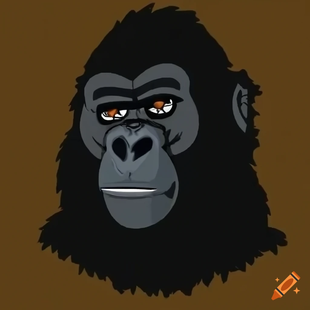 Gorilla tag avatar on Craiyon