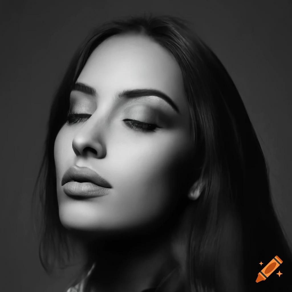 "nina radcliff", closeup face, eyes closed, glamour portrait on Craiyon