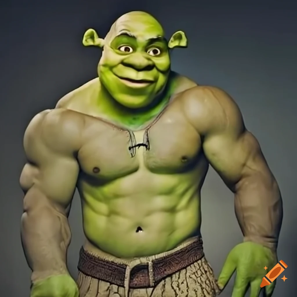 Muscular shrek