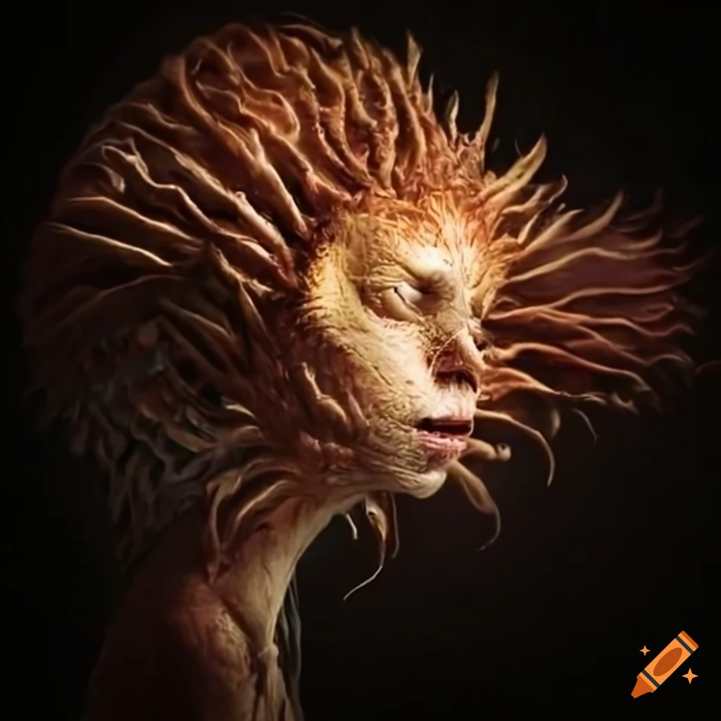 Creatures made of air on Craiyon