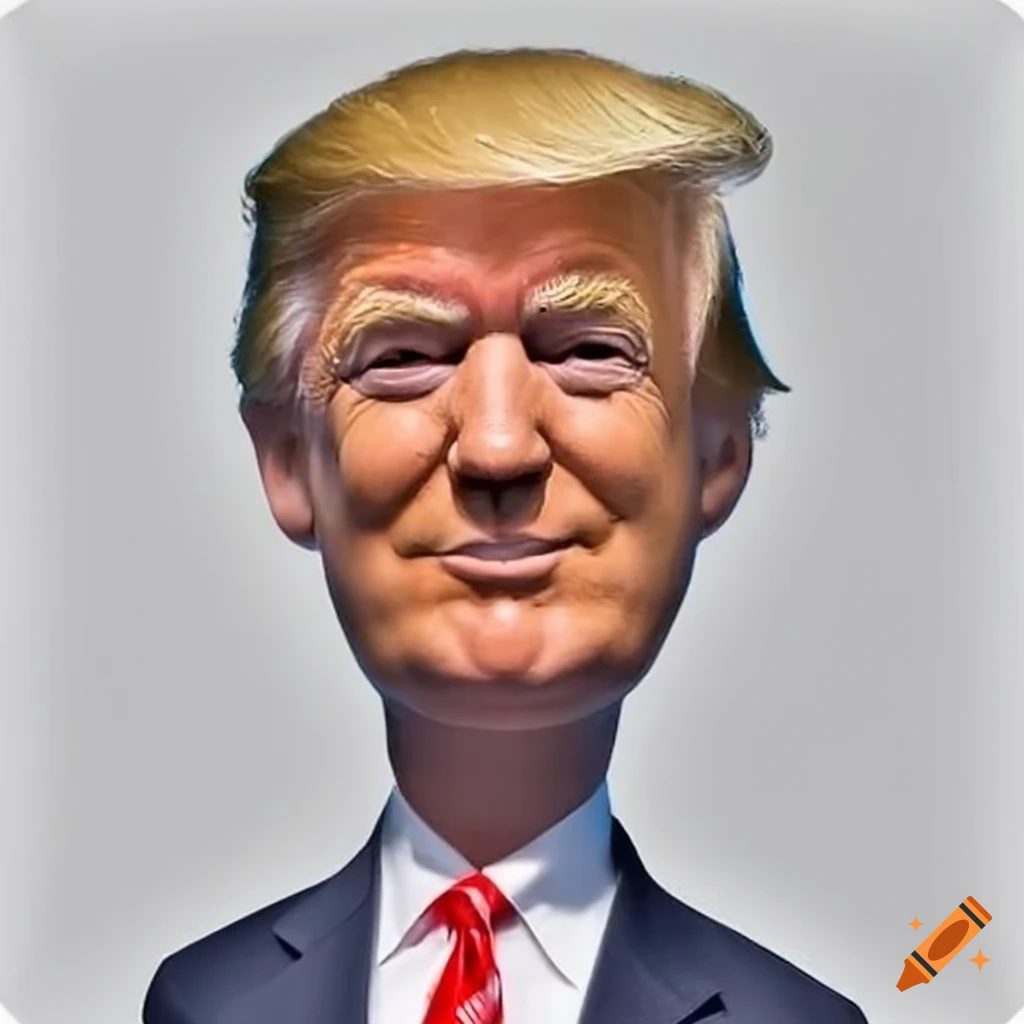 Donald trump as a stick figure