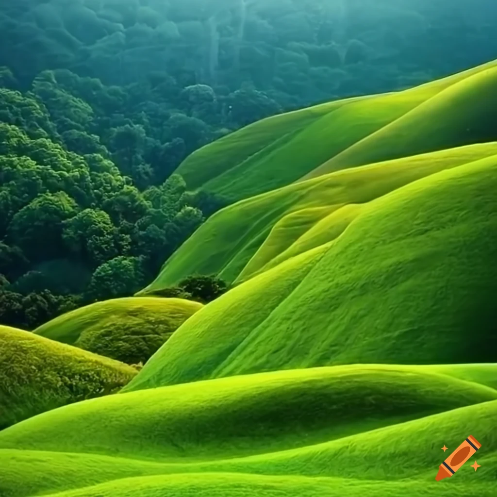 Green hills