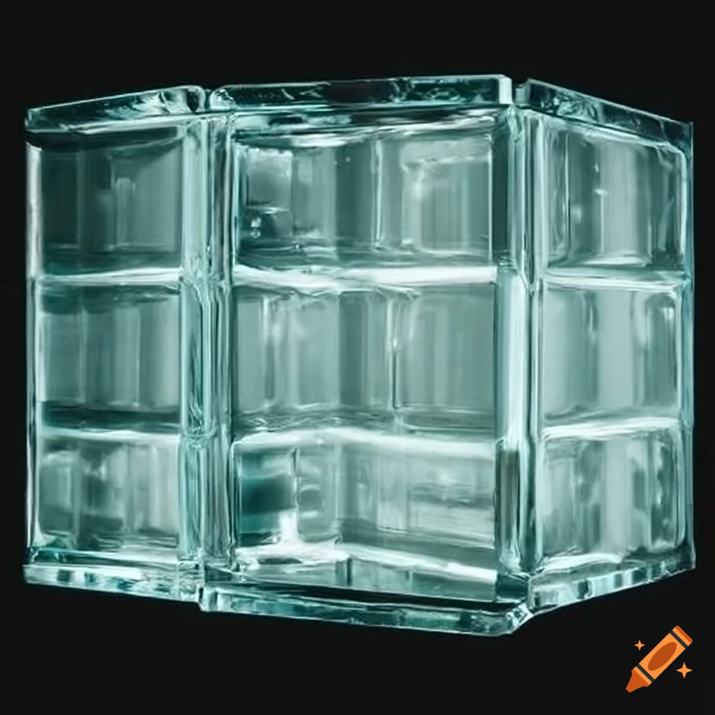 Glass blocks on Craiyon