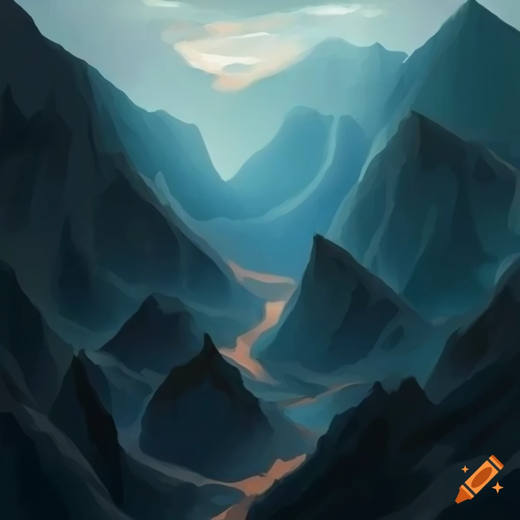 Isometric sandstone world map down birdseye view a masterful oil ...