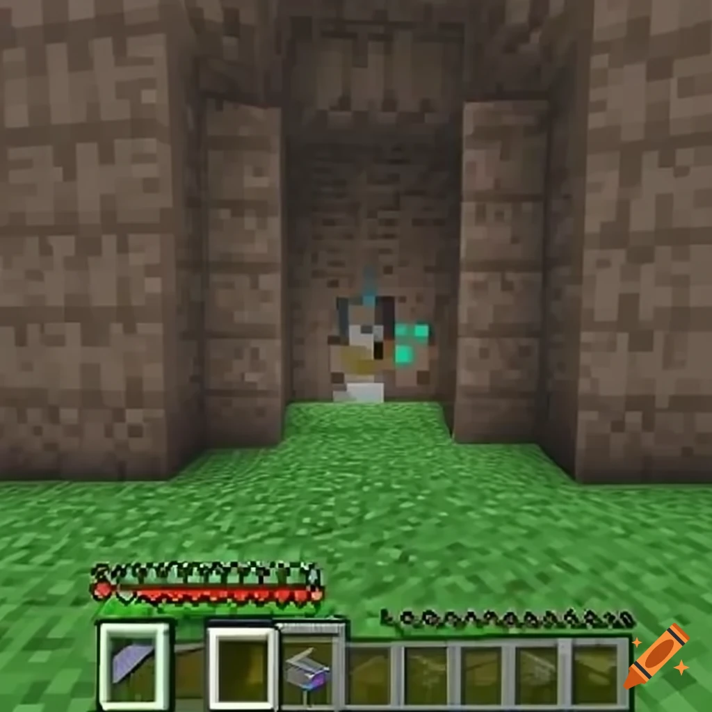 Minecraft extreme challenges on Craiyon