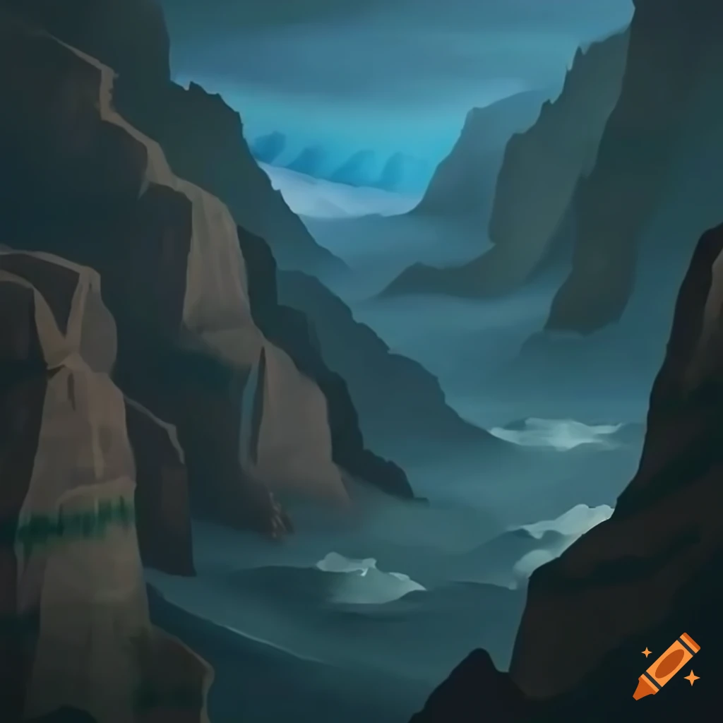 Isometric sandstone world map down birdseye view A Masterful Oil ...