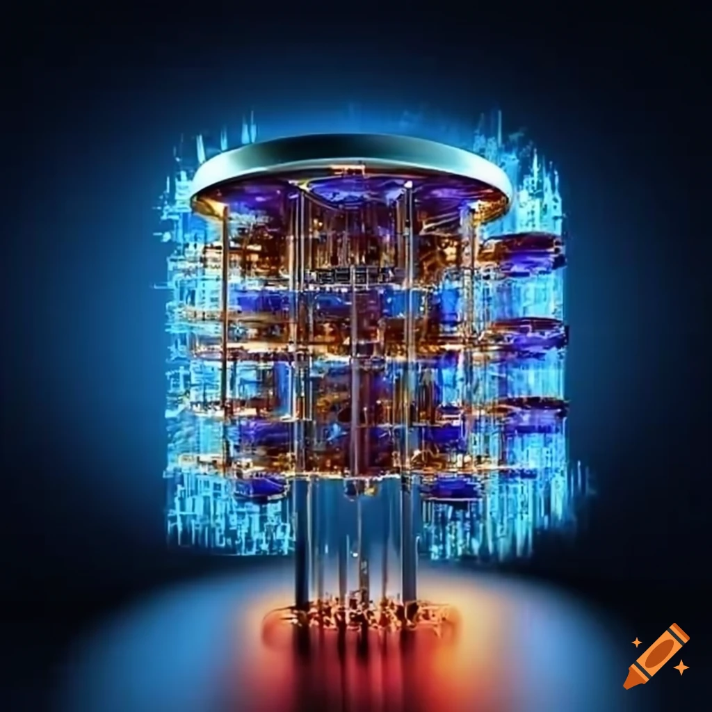 Quantum computing on Craiyon