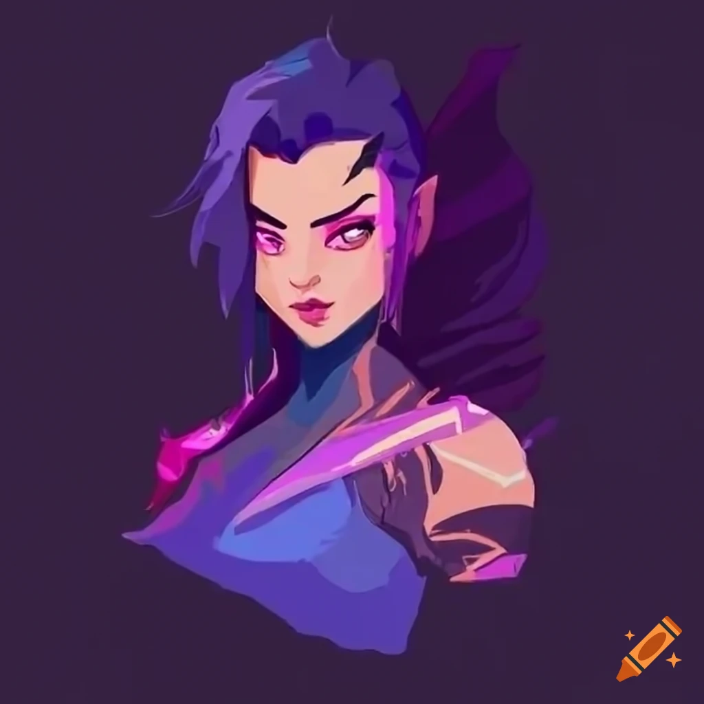 Reyna, a fierce character from the game valorant