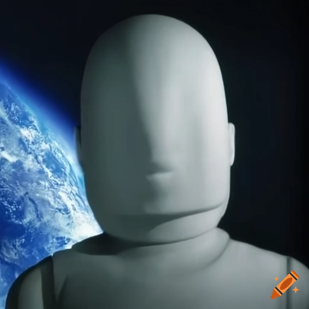 Make an impression of Gort from the film the day the earth stood still ...