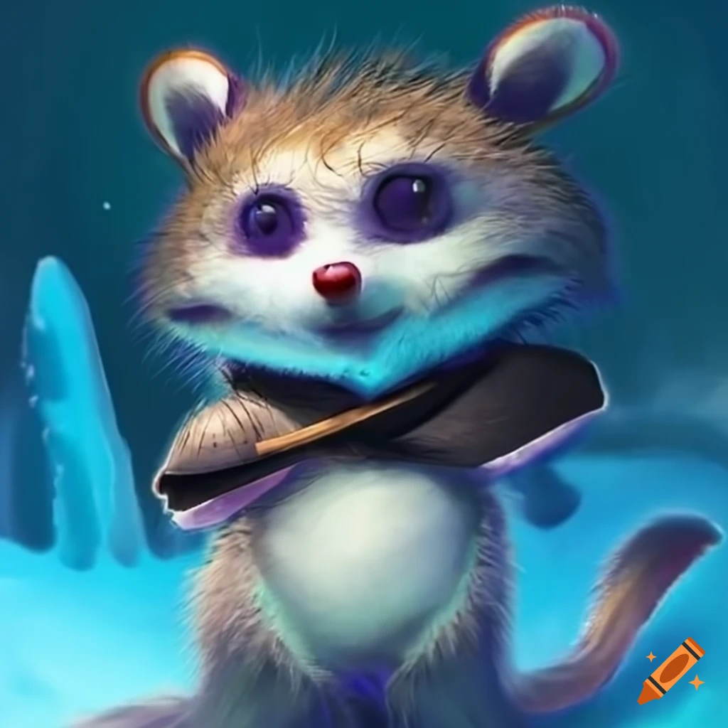 4. Lemming: Prompt: Develop an anthropomorphic humanoid lemming ...