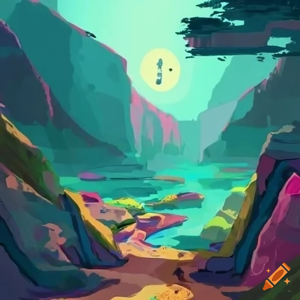 Captivating adventure map