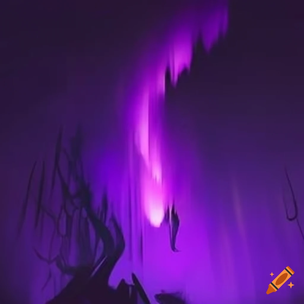 Purple hell on Craiyon