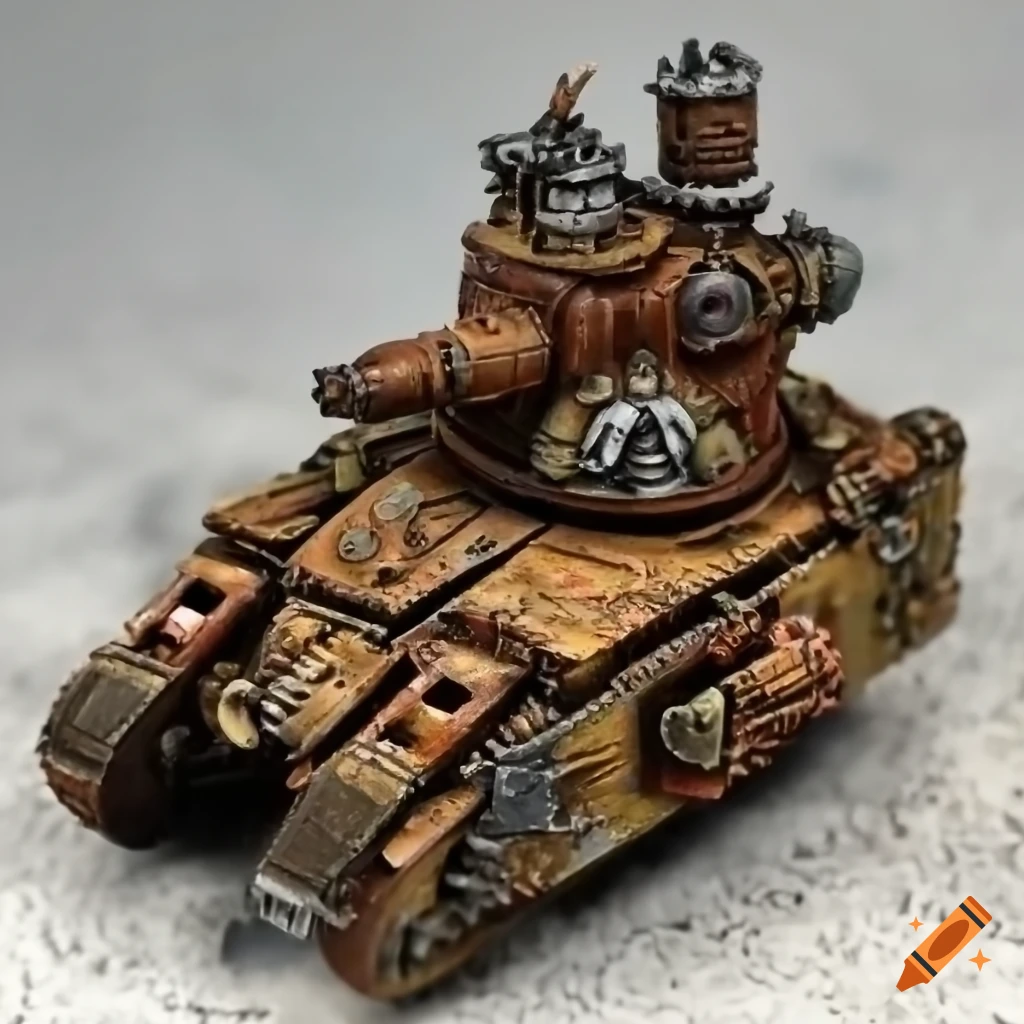 Kaiser german warhammer ork tank steampunk diselpunk fantasy