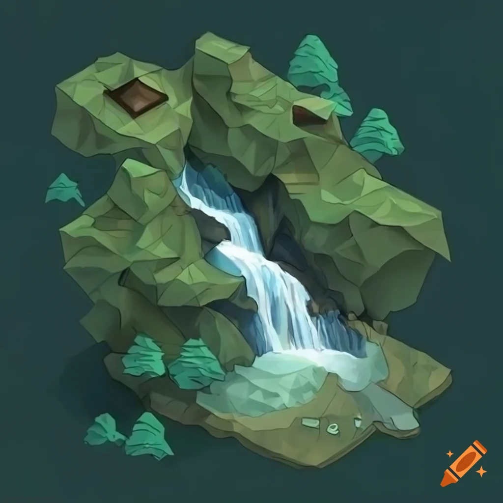 Fantasy map from above map aerial memorabilia top isometric for a ...