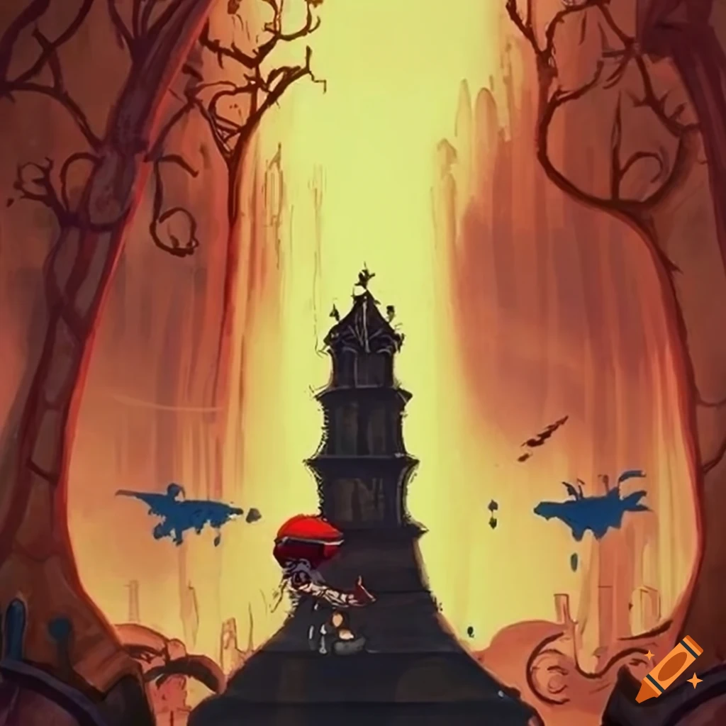 2d platform game kay nielsen