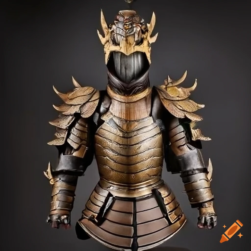 Dragon armor set on Craiyon