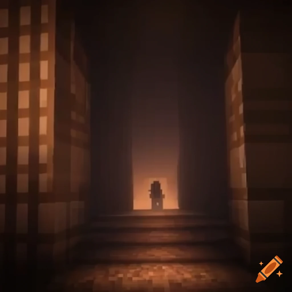 Sad minecraft on Craiyon