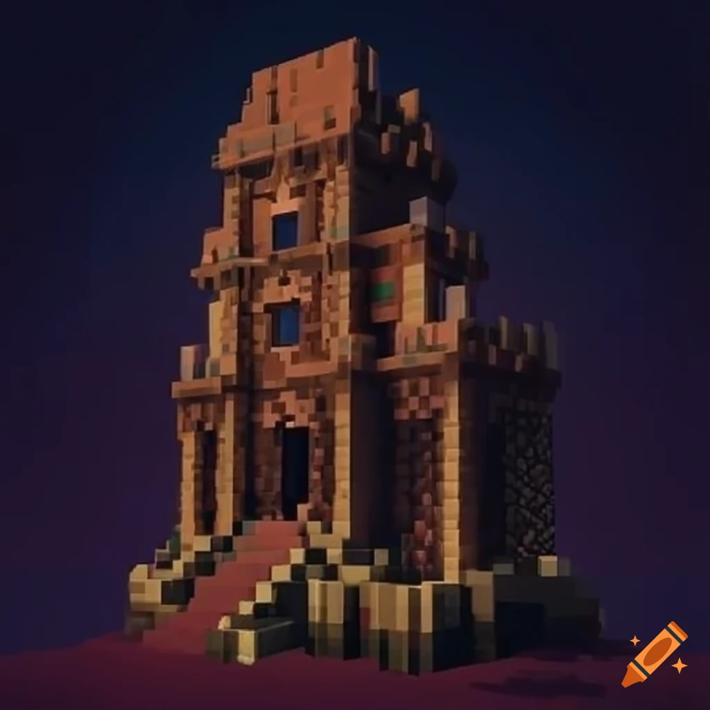 Minecraft renaissance on Craiyon