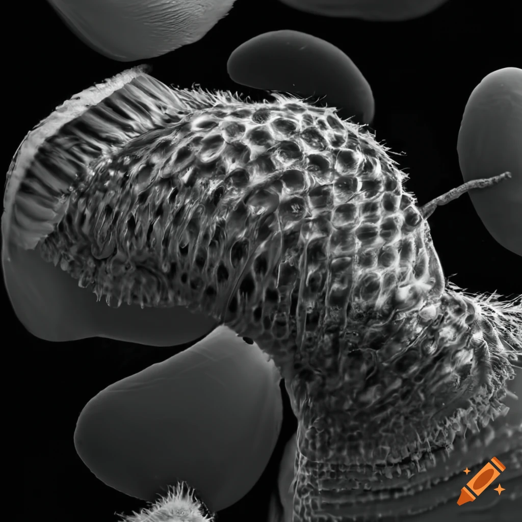 Insects merging legs wings antennae monochrome swarm photo electron ...