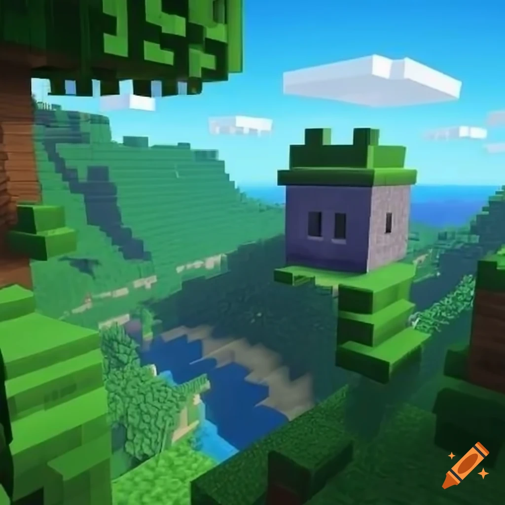 Minecraft multiplayer landscape