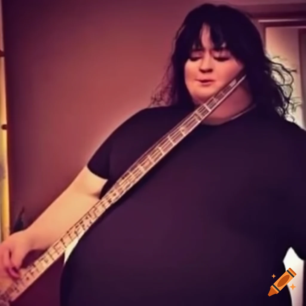 A obese degenerate rock musician. no shave for 2 days