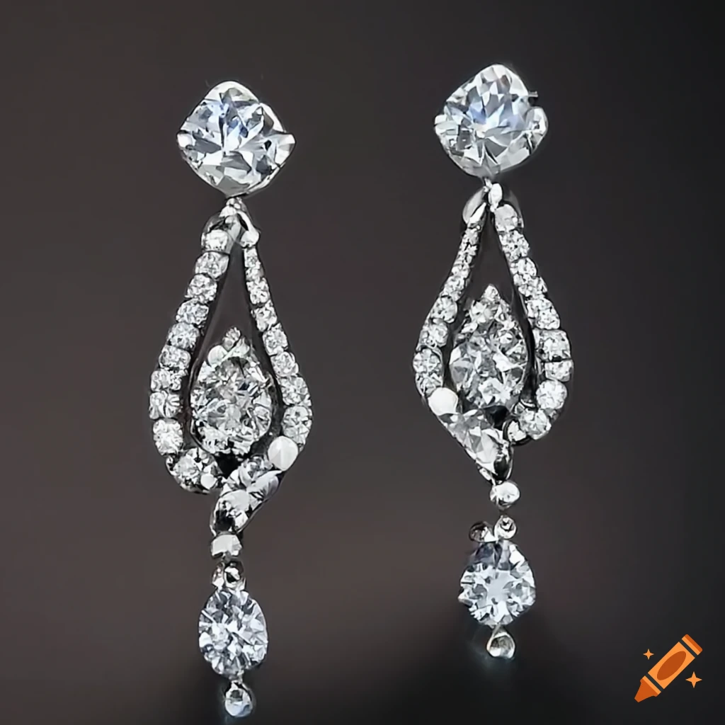 Diamond earrings