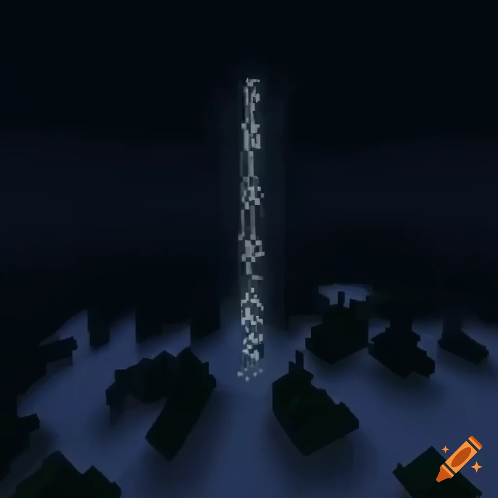 Vertical minecraft world