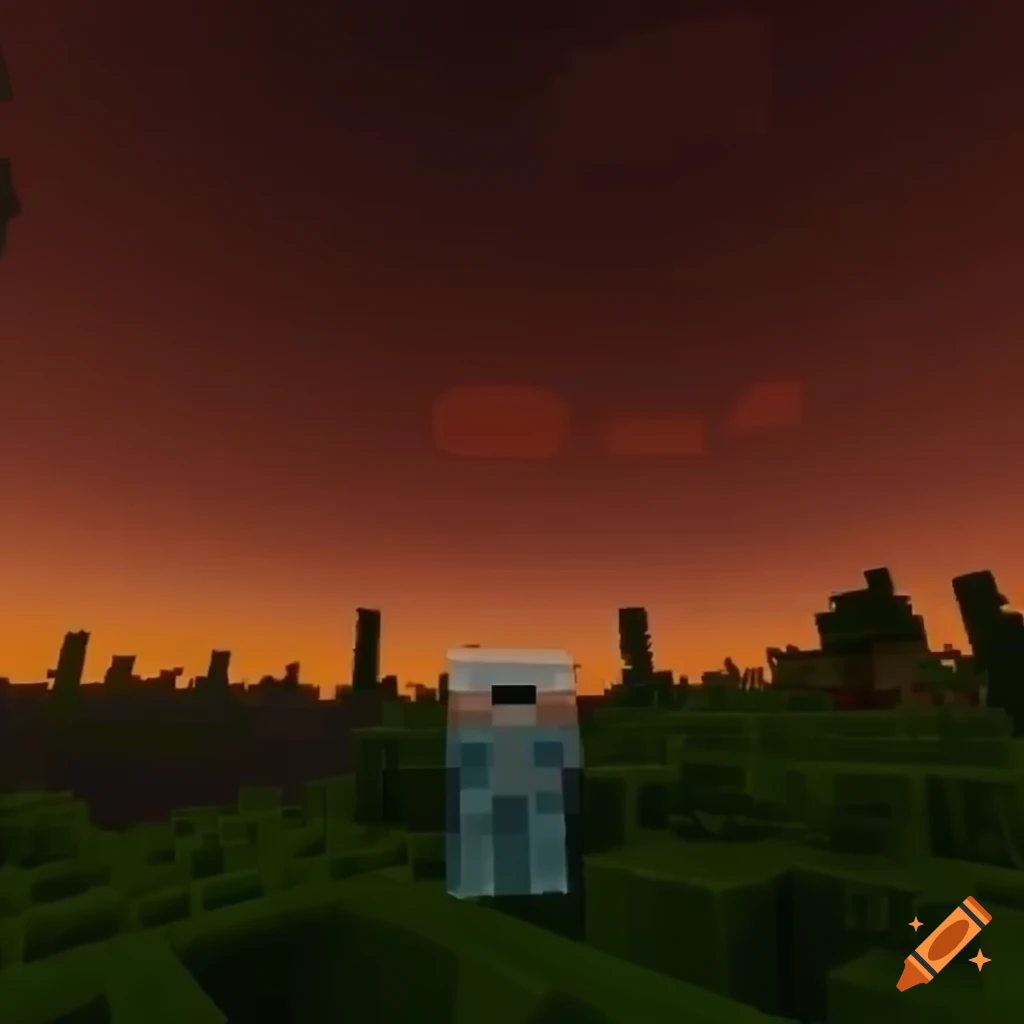 Minecraft dream smp on Craiyon