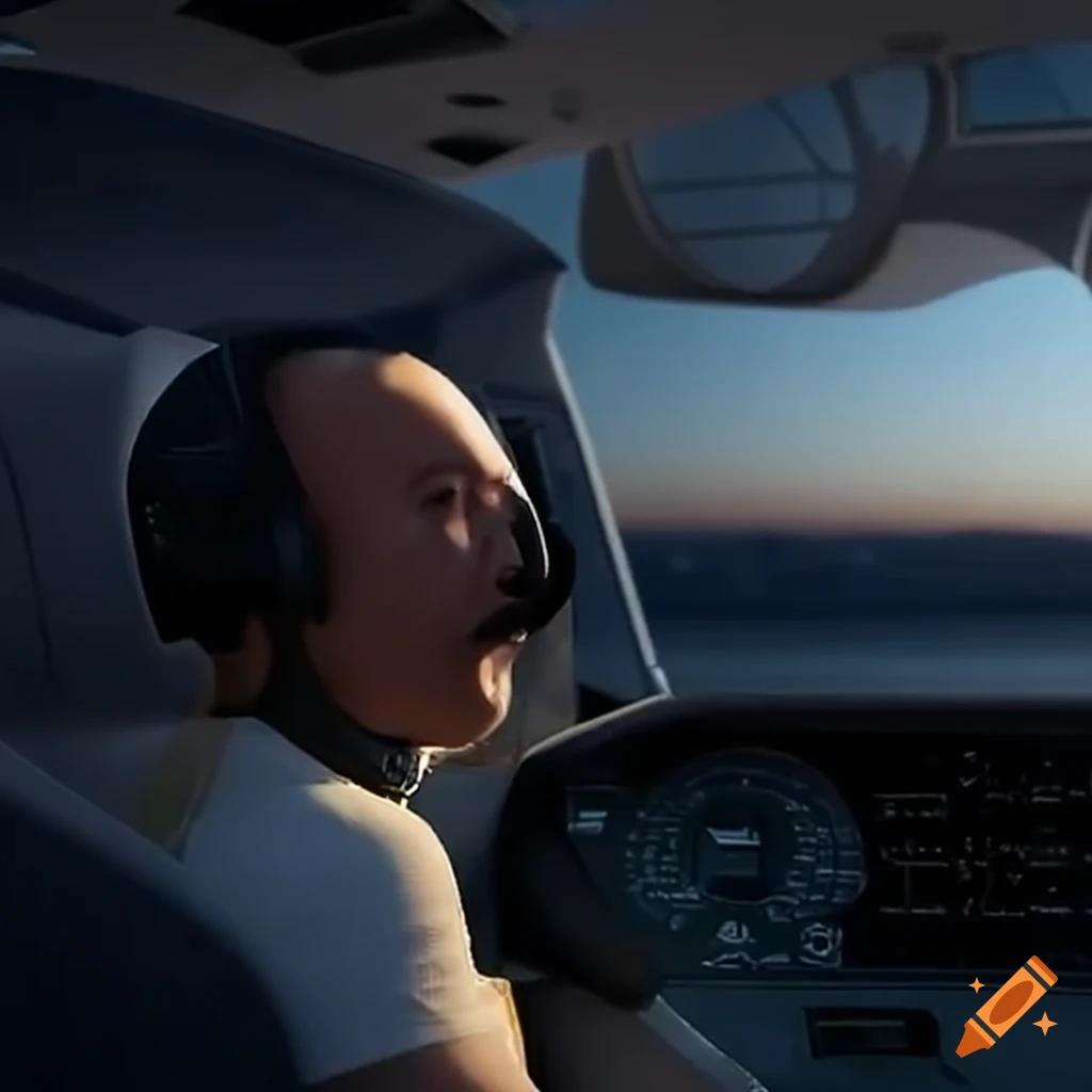Dom toretto driving a plane on Craiyon