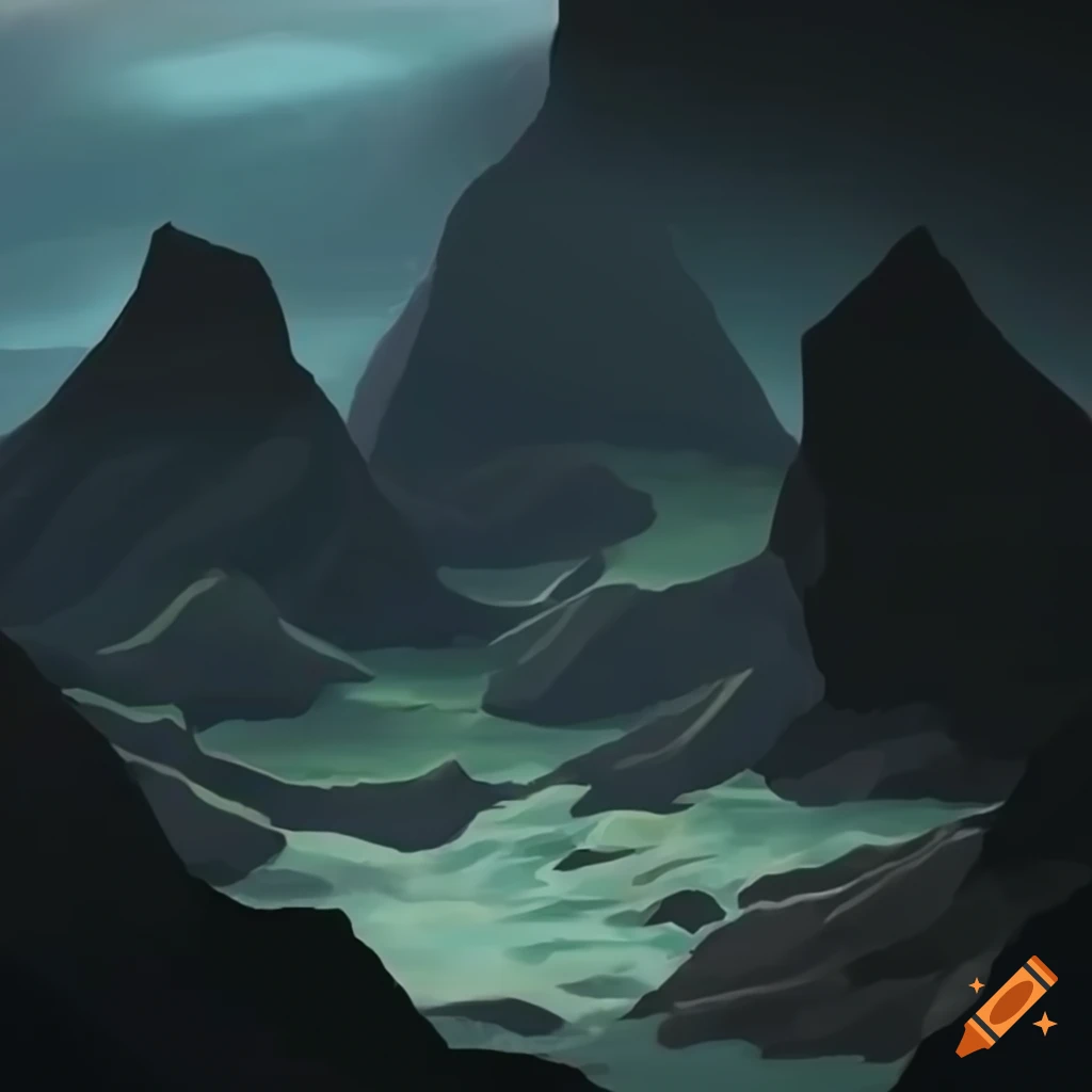 Isometric sandstone world map down birdseye view a masterful oil ...