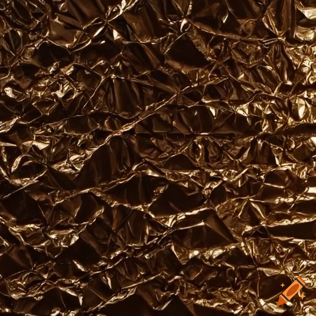 Foil texture with geometric figures