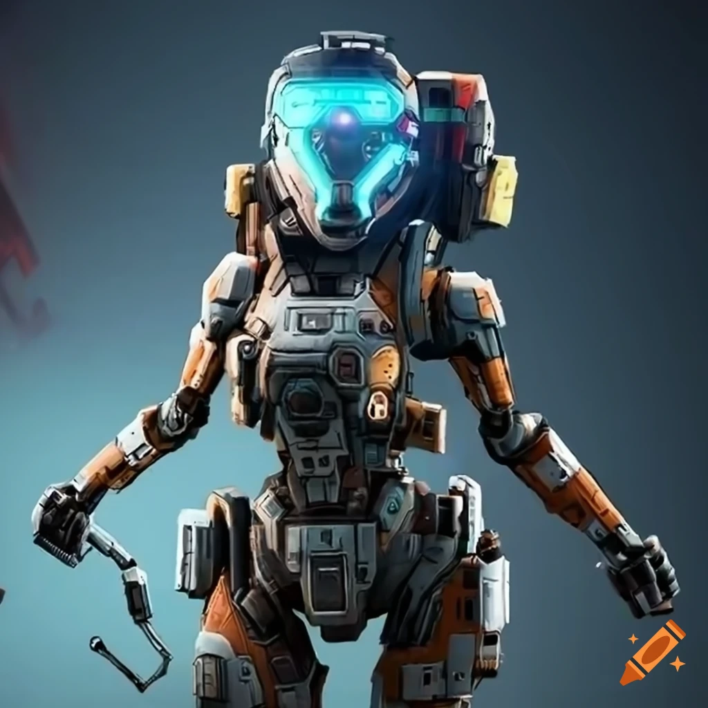 Titanfall girl mecha
