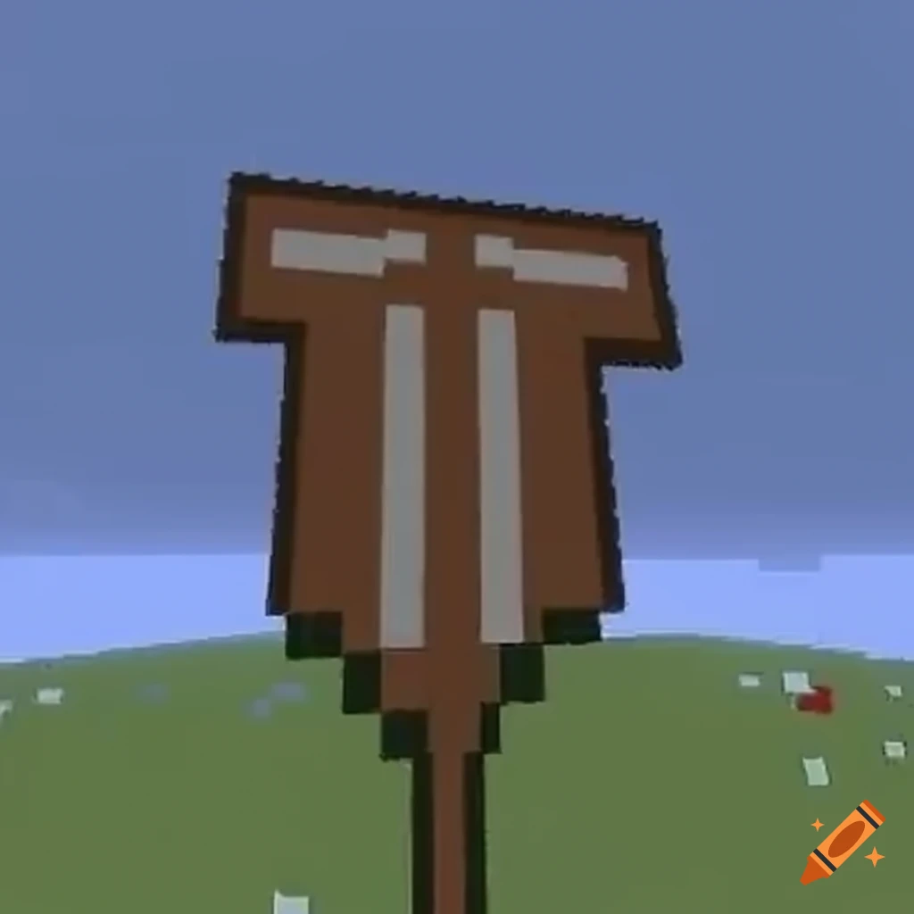 Minecraft banner guide on Craiyon